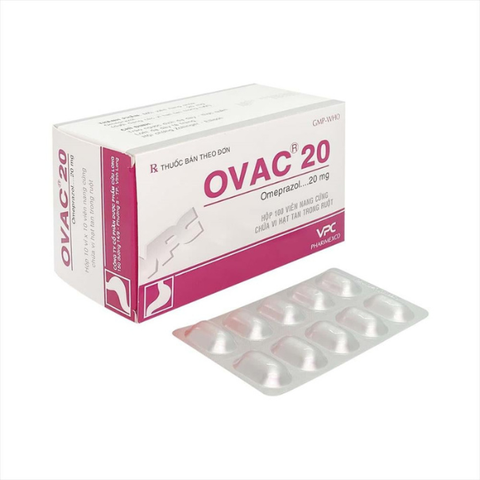 Thuốc Ovac 20mg Trị Viêm Dạ Dày Có Tốt Không? Giá Bao Nhiêu