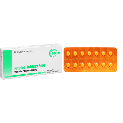 Thuốc Pitator 2mg Trị Tăng Cholesterol Máu Có Tốt Không? Giá Bao Nhiê