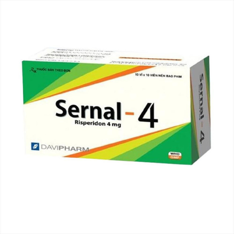 Sernal 4MG Điều Trị Tâm Thần Phân Liệt Có Tốt Không ? Giá Bao Nhiêu