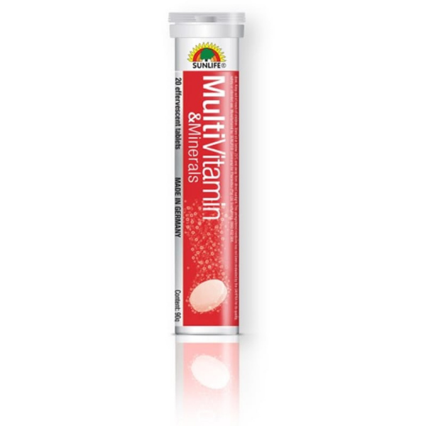 Sunlife multivitamin & minerals tube 20 viên Tốt Không?Giá Bao Nhiêu?