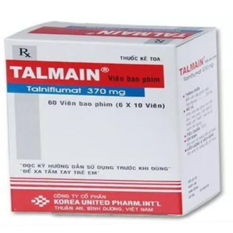 Thuốc Talmain 370mg Giảm Đau Kháng Viêm Có Tốt Không? Giá Bao Nhiêu?