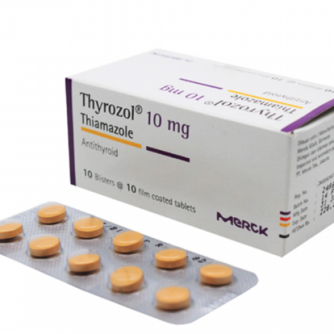 Thuốc Thyrozol 10mg Trị Cường Giáp Có Tốt Không ? Giá Bao Nhiêu