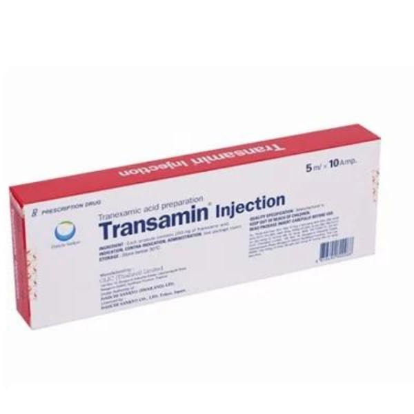 Transamin 250mg inj hộp 10 ống