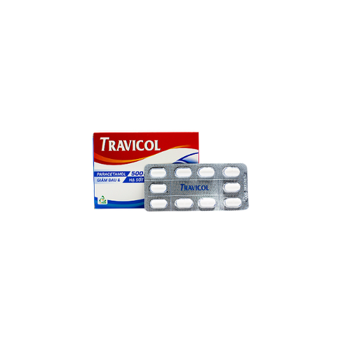 Thuốc Giảm Đau,Hạ Sốt Travicol 500mg Có Tốt Không ? Giá Bao Nhiêu
