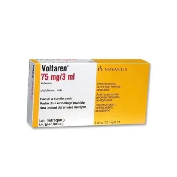 Voltaren 75mg/3ml inj hộp 5 ống