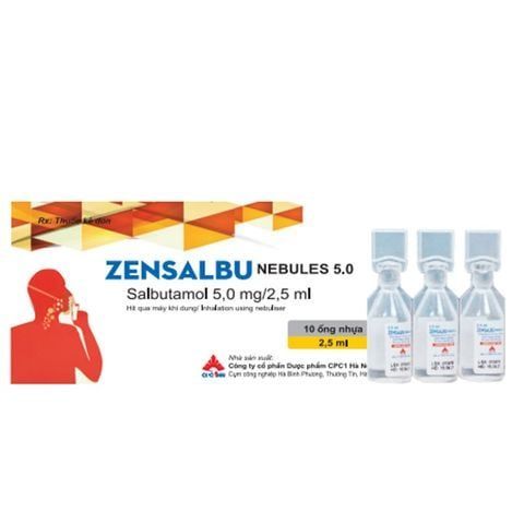 Zensalbu nebules 5mg hộp 10 ống Có Tốt Không? Giá Bao Nhiêu?
