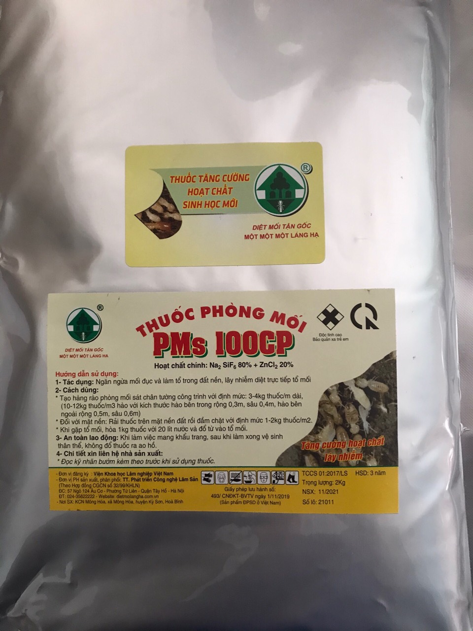 Thuốc Bột Phòng Chống Mối PMS 100 CP – Chống mối cho nhà mới gói 2kg ...