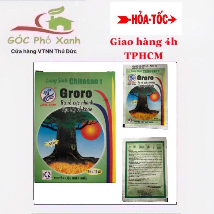 Phân bón Groro giúp cây kích rễ cực mạnh hộp 10 gói – CH VẬT TƯ NÔNG ...
