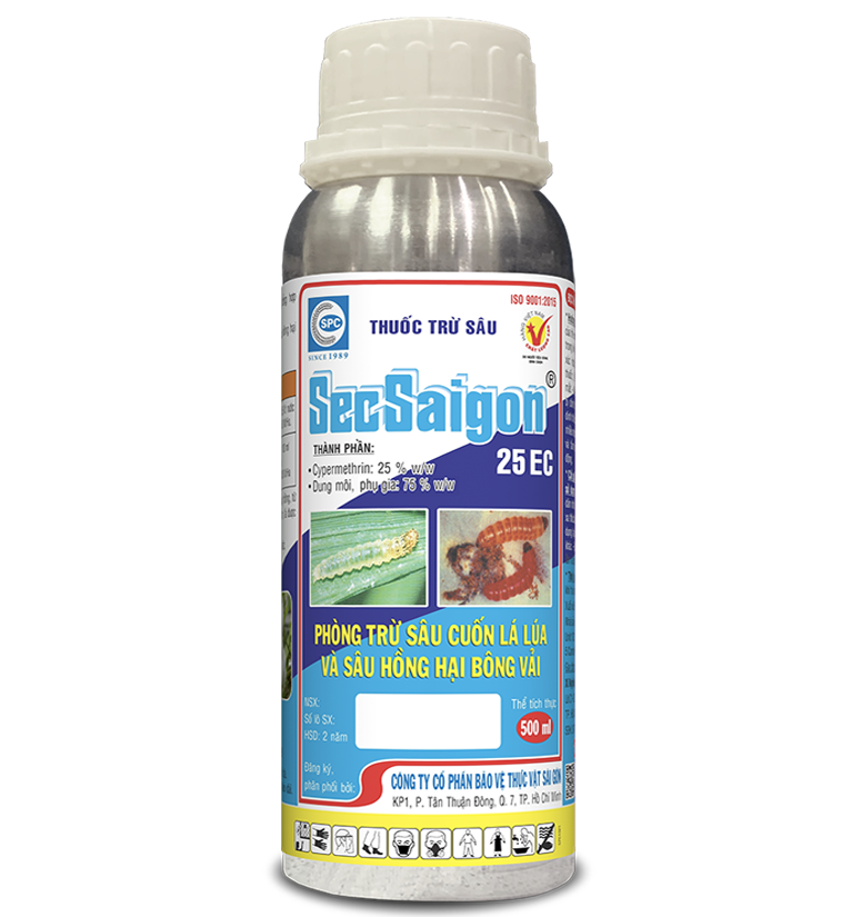 Thuốc trừ sâu SECSAIGON 25 EC 450ml – CH VẬT TƯ NÔNG NGHIỆP THỦ ĐỨC