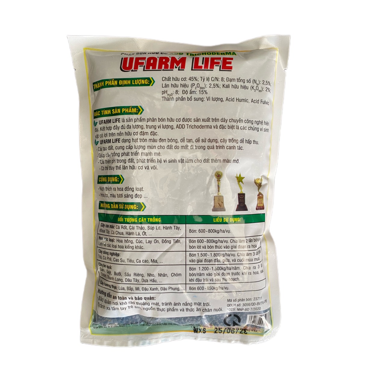 PHÂN BÓN UFARM LIFE chuyên dùng cho cây hoa mai 700gam – CH VẬT TƯ NÔNG ...