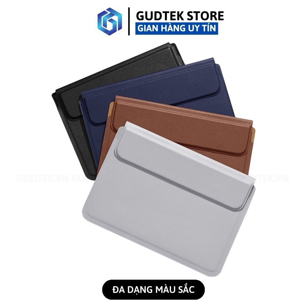 BAO DA MACBOOK ĐA NĂNG, BAO DA LAPTOP KIÊM GIÁ ĐỠ CAO CẤP – Gudtek.vn ...