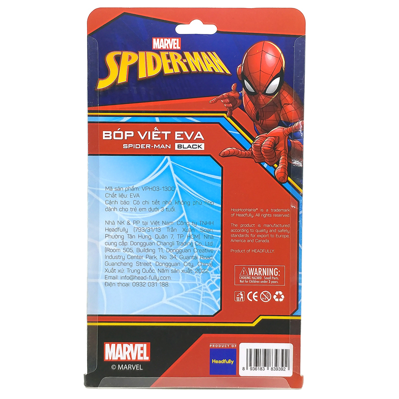 Bóp viết EVA Spider-Man Black – SOCCON toys & gifts