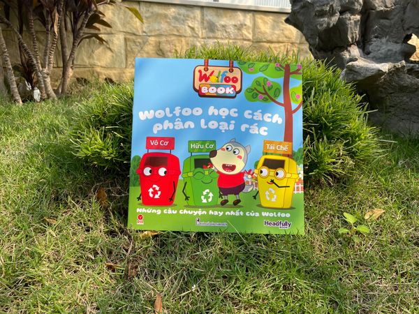 Wolfoo book - Wolfoo học cách phân loại rác – SOCCON toys & gifts