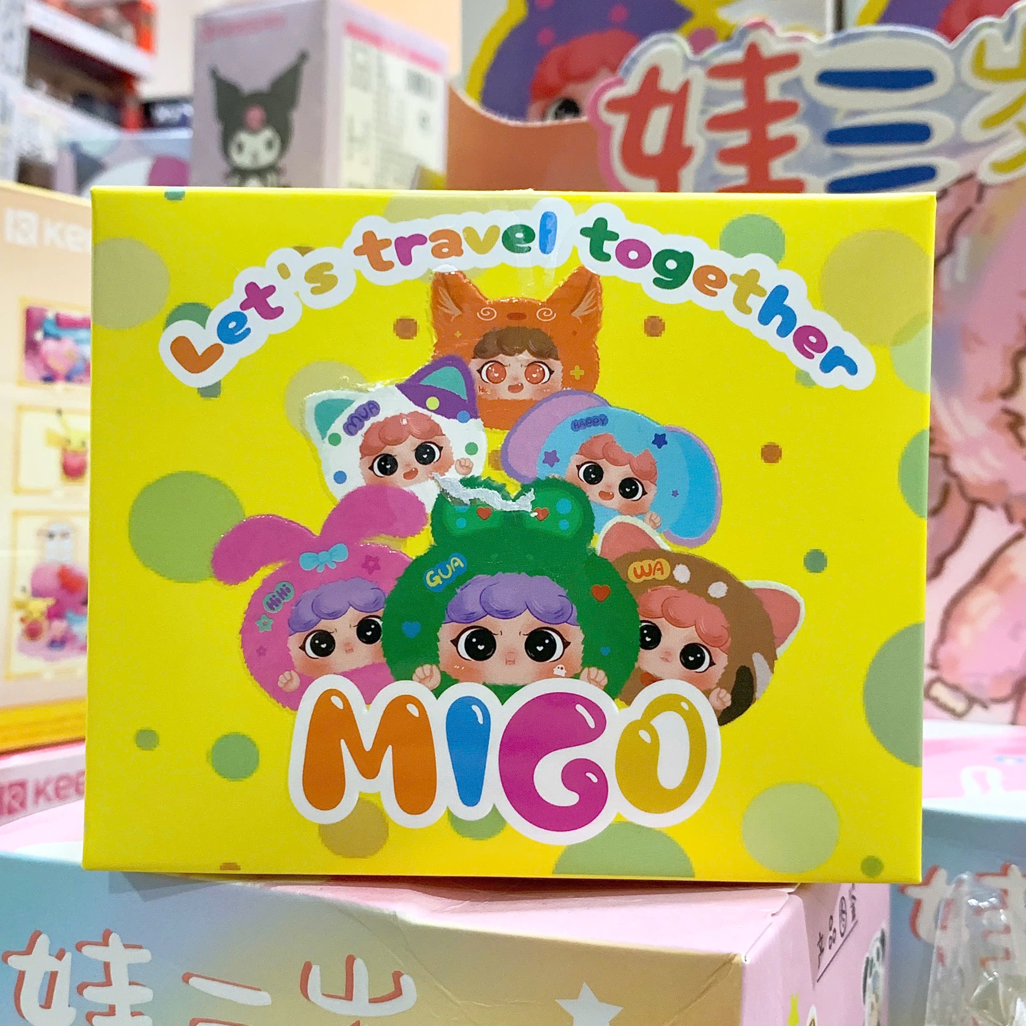 BLINDBOX MIGO : Full set 8 box Migo Let's Travel Together ( hàng có sẵ ...