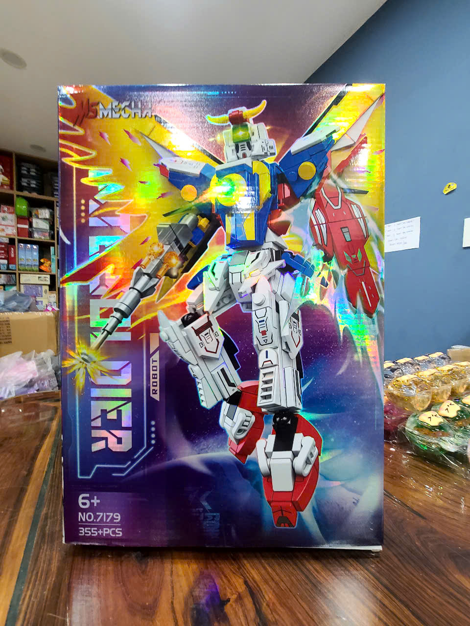 Đồ chơi lắp ráp: bộ xếp hình MS MECHA, kt 23x24.4x13cm, 364pcs, 6+ages ...