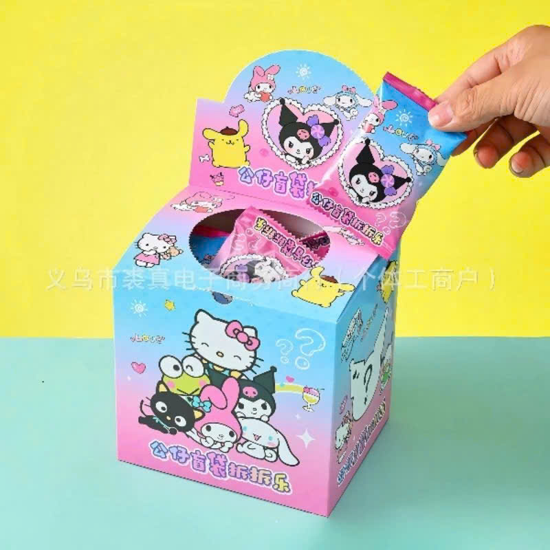 Bộ sưu tập SANRIO: Hộp full box 32 túi mù móc khóa mini (Hello Kitty ...