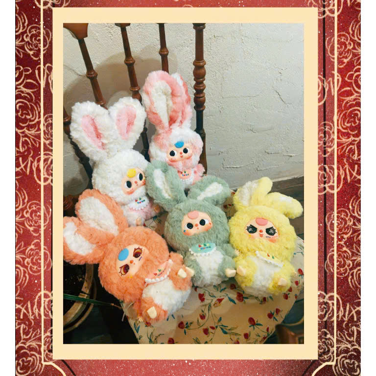 BLINDBOX BABY THREE ( bé 3 ) : Lẻ 1 box Baby Three Lily Rabbit Town Pl ...