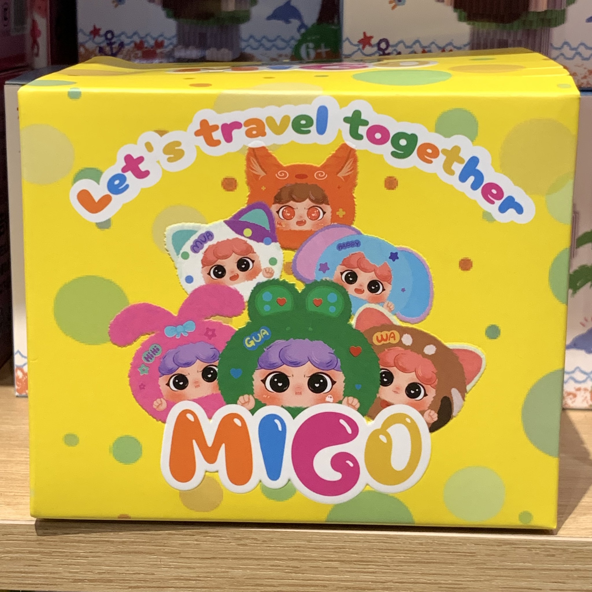 BLINDBOX MIGO : Full set 8 box Migo Let's Travel Together ( hàng có sẵ ...