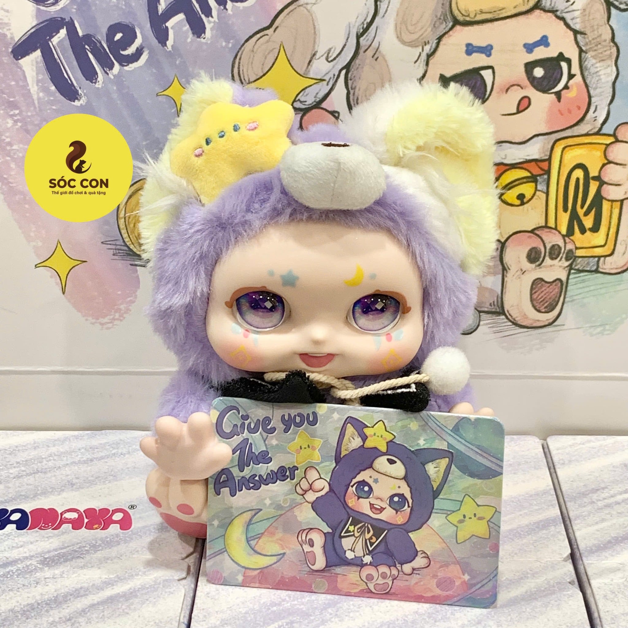 BLINDBOX KIMMON : Full set 6 box Kimmon Give You The Answer ( có lẻ bo ...