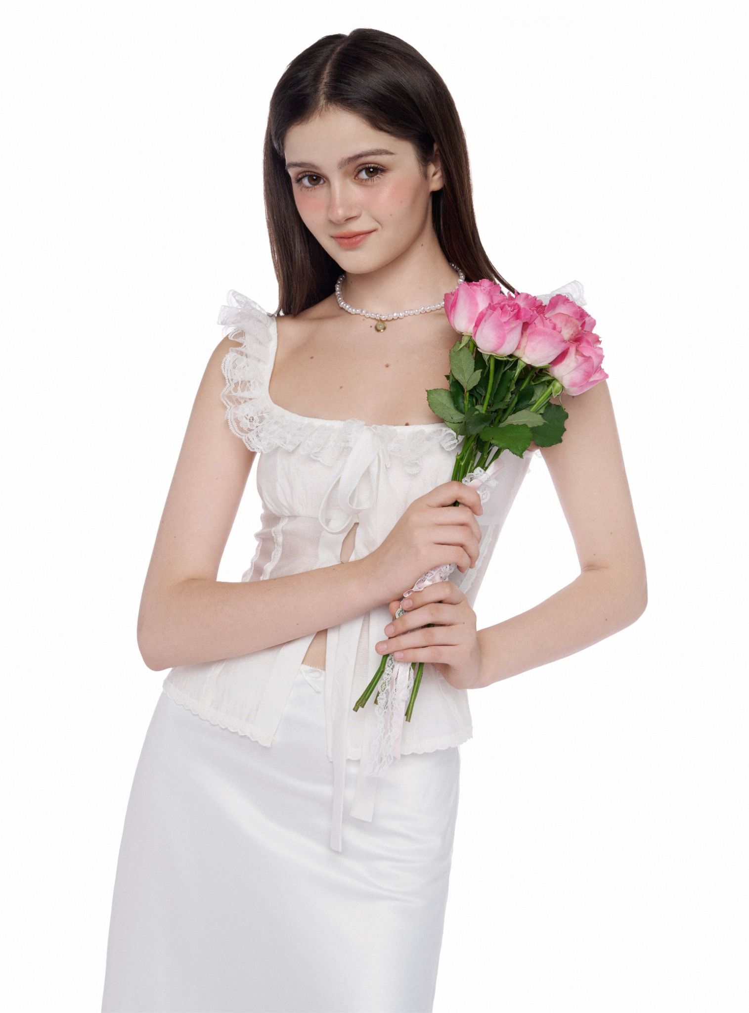 Tiffany lace top – Ouah studio