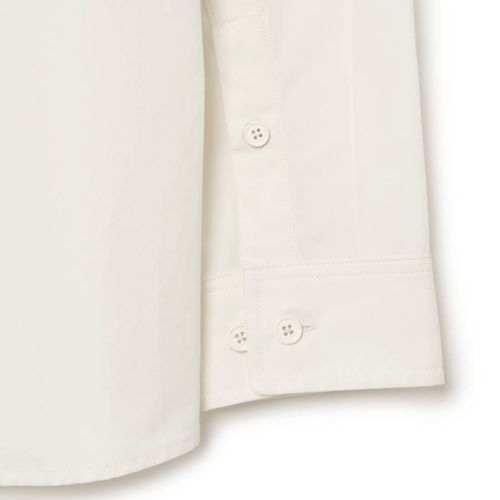 Áo Sơ Mi MLB Monogram Denim 3AWSM0131-50IVS Màu Trắng – honglinhauthentic