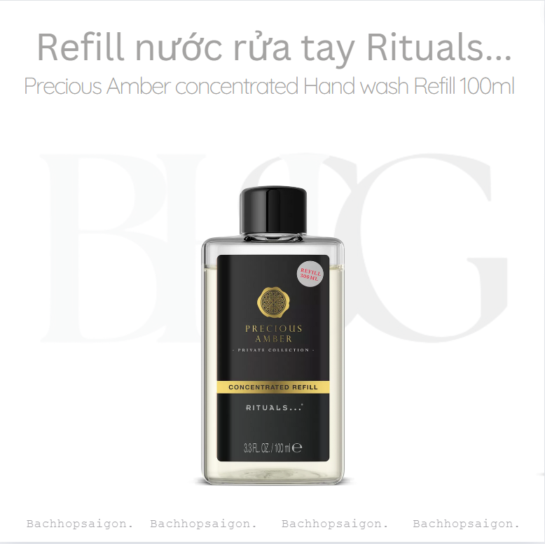 Nước rửa tay The Rituals of PRECIOUS AMBER hand wash 300ml– BÁCH HỢP ...