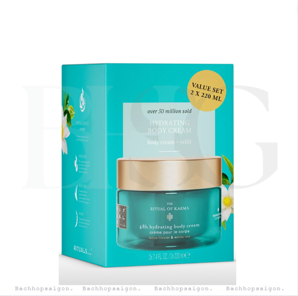 Set Kem dưỡng thể The Rituals of Karma Body cream 220ml– BÁCH HỢP SÀI GÒN