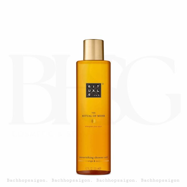 Dầu tắmdưỡng ẩm The Rituals of Mehr shower oil 200ml- doucheolie– BÁCH ...