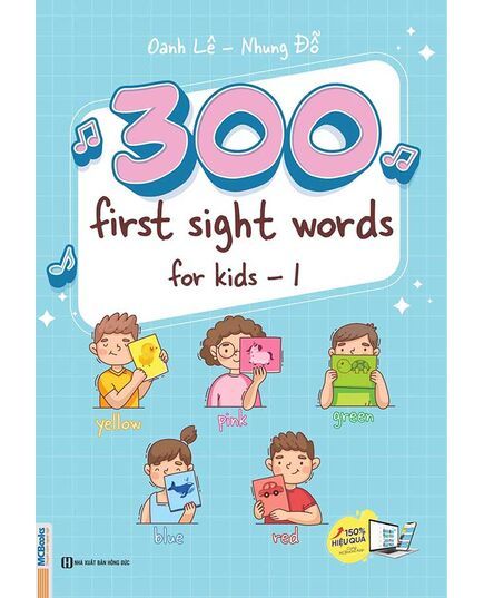 300 First Sight Words For Kids - 1 - Nhà Sách CPSchool