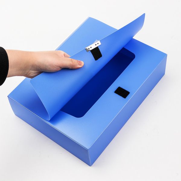 File bìa hộp A4 10cm DELI W38117 - Nhà Sách CPSchool