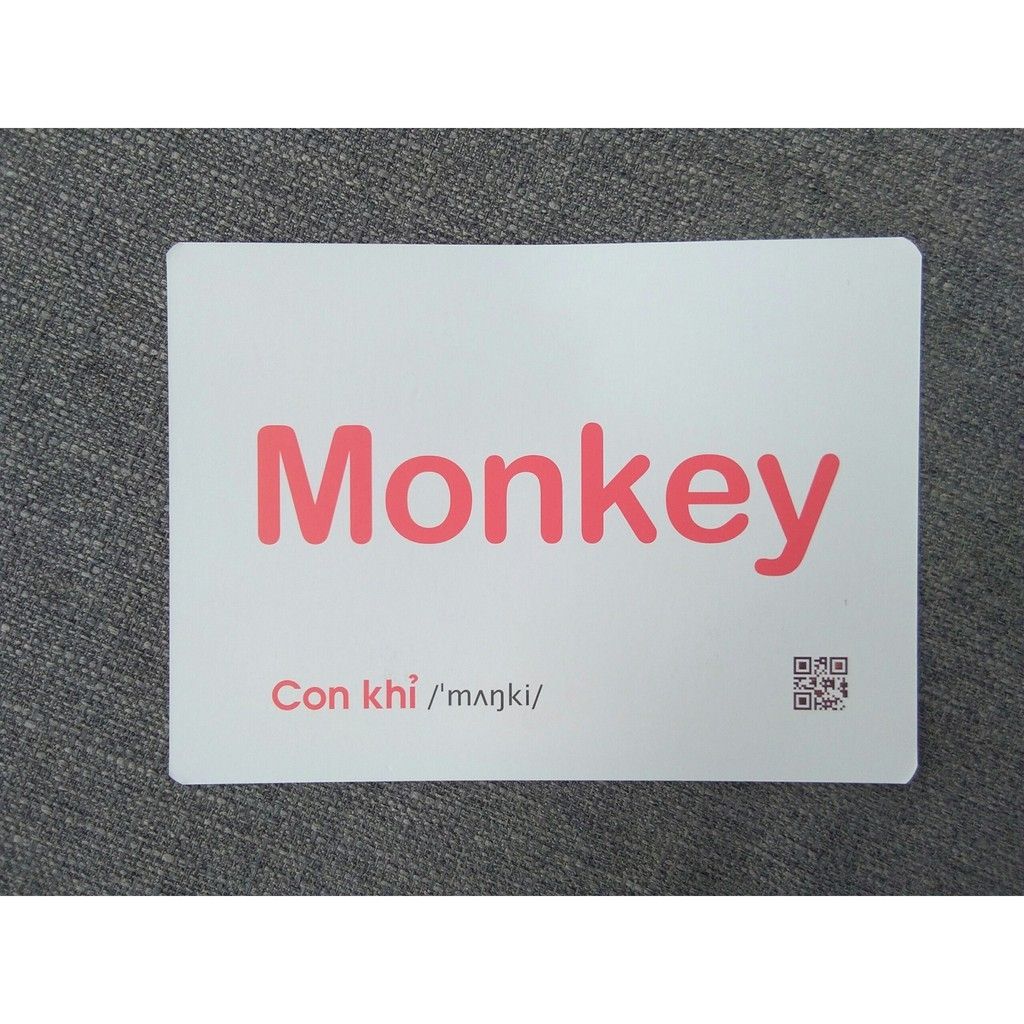 Flashcard Dạy Trẻ Theo Phương Pháp Glenn Doman - Động Vật Hoang Dã ...