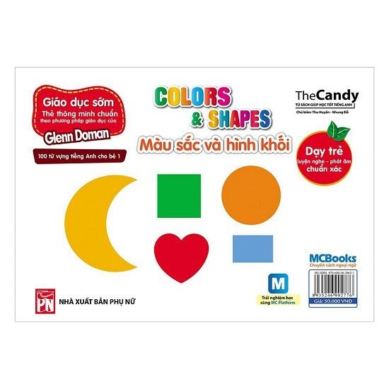 Flashcard Dạy Trẻ Theo Phương Pháp Glenn Doman - Màu Sắc Và Hình Khối ...