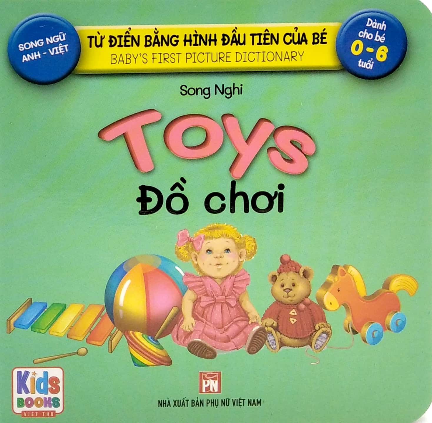 Từ Điển Bằng Hình Đầu Tiên Của Bé - Baby'S First Picture Dictionary - - Nhà Sách CPSchool