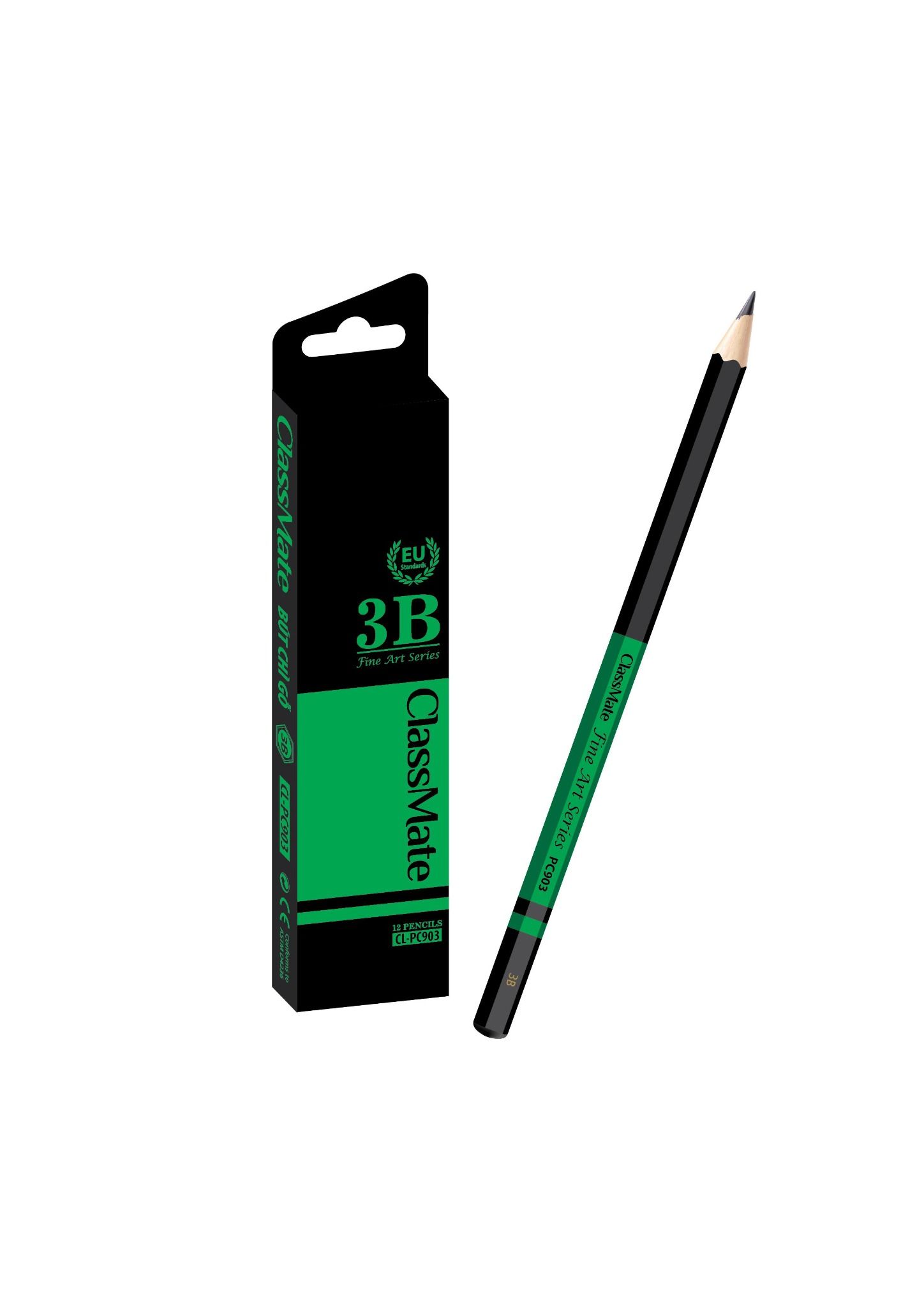 Bút Chì Gỗ 3B Fine Art - ClassMate CL-PC903 - Nhà Sách CPSchool