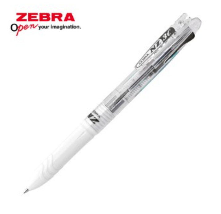 Bút bi 3 màu Zebra 0.7mm NZ3C (1Pc) - Nhà Sách CPSchool