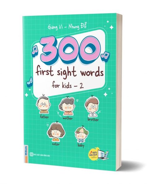 300 First Sight Words For Kids - 2 - Nhà Sách CPSchool