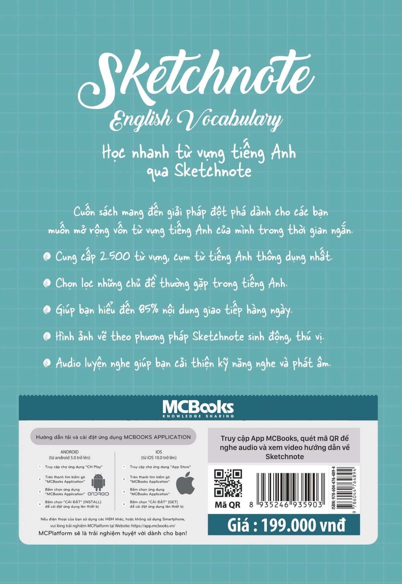 Sketchnote English Vocabulary - Nhà Sách CPSchool