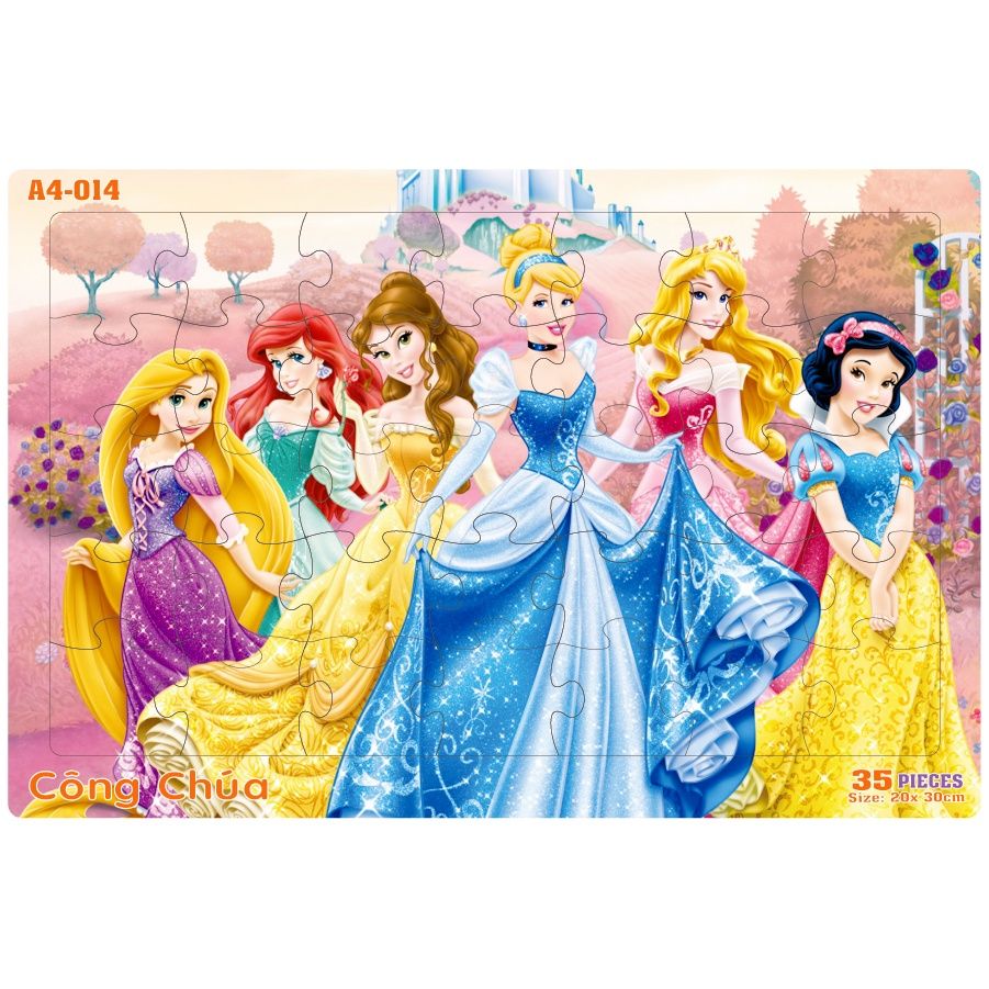 Bộ Xếp Hình A4 Tia Sáng 030 - Nhà Sách CPSchool