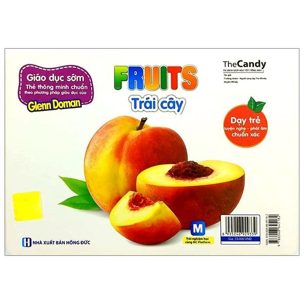 Flashcard Dạy Trẻ Theo Phương Pháp Glenn Doman - Trái Cây - Fruits ...
