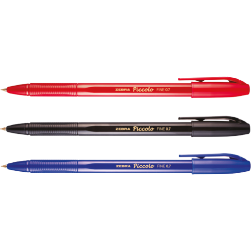 Bút Bi Nắp Piccolo 0.5mm Zebra Chính Hãng (Xanh / Đỏ / Đen) - Nhà Sách ...