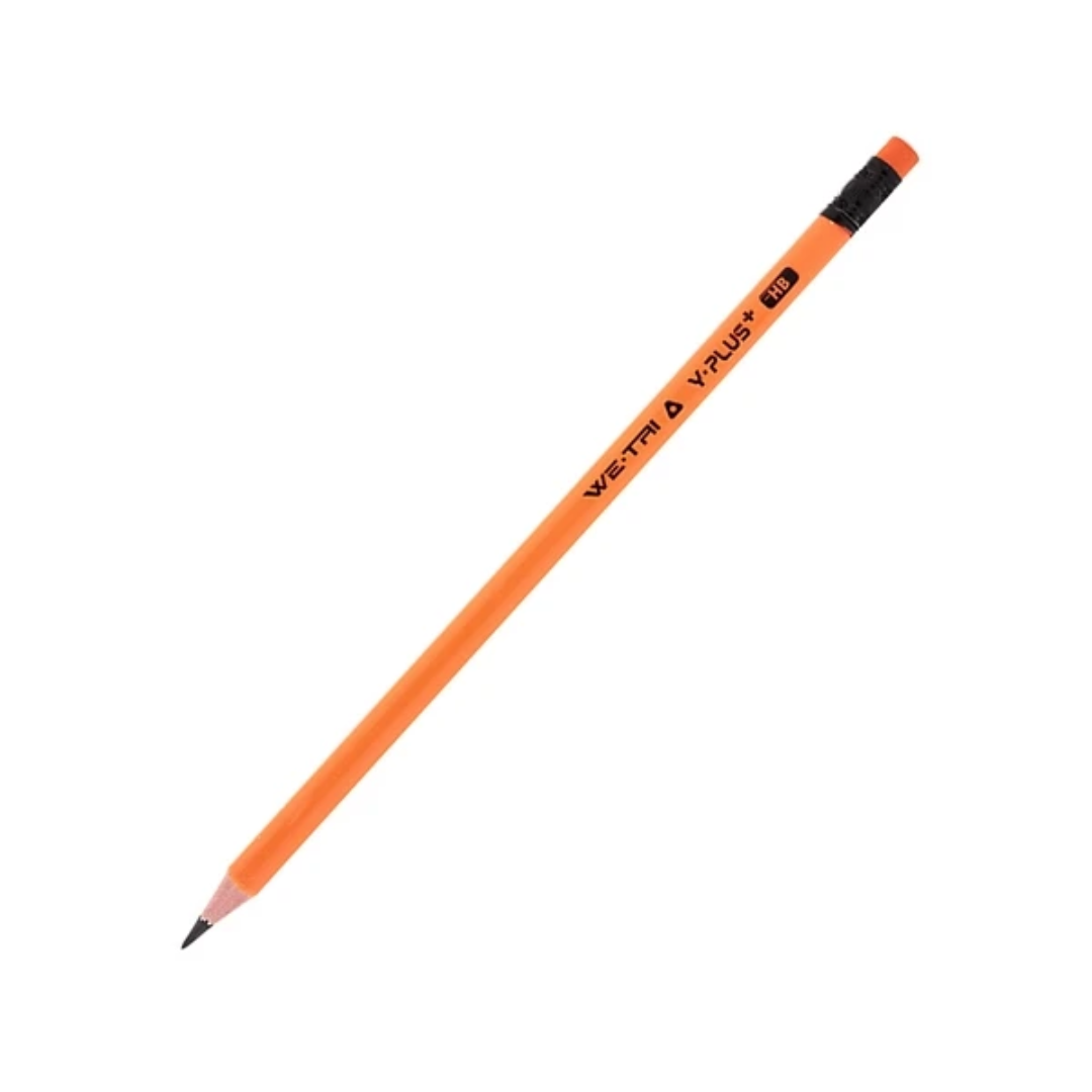 STACOM BÚT CHÌ GỖ THÂN CAM HB- CÓ TẨY - Nhà Sách CPSchool