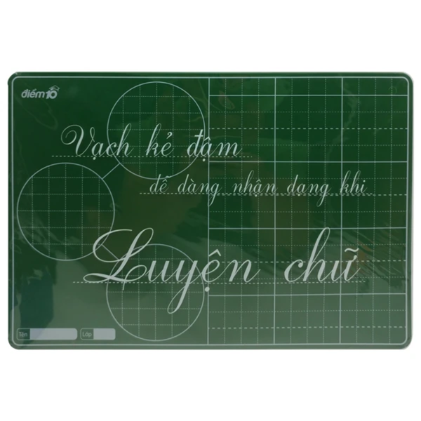 BẢNG HỌC SINH TP- B018 PLUS XANH TÚI1/100 - Nhà Sách CPSchool