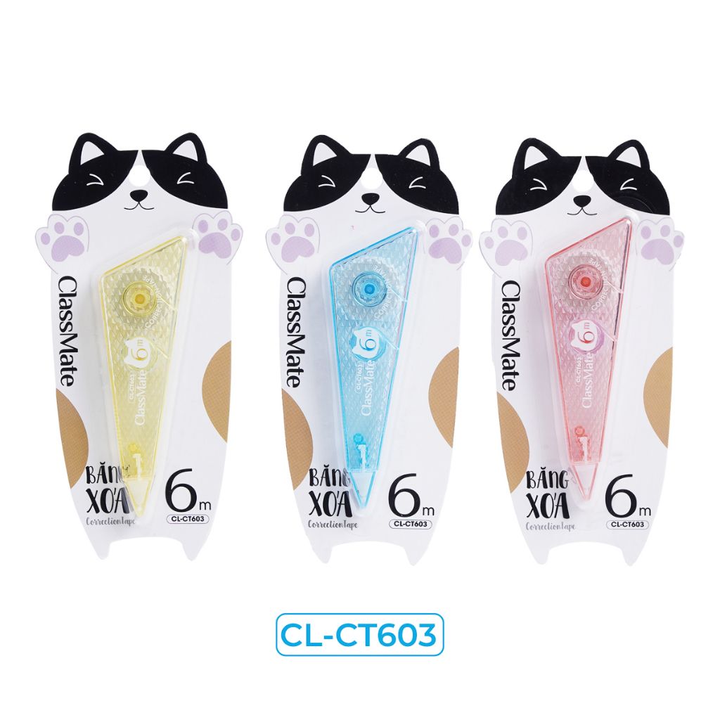 Bút xoá kéo hình tam giác CL - CT603 - Nhà Sách CPSchool