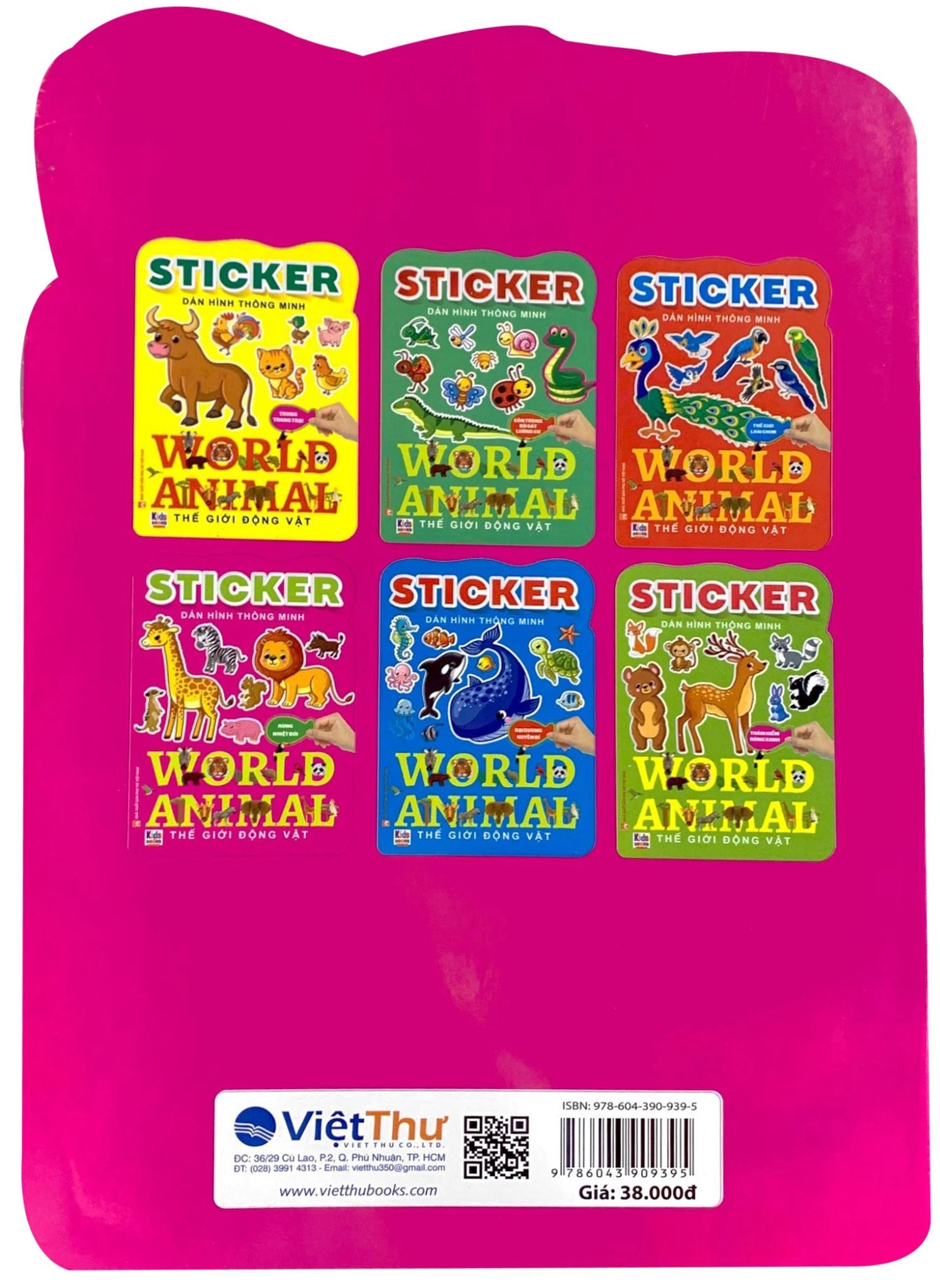 Sticker Dán Hình Thông Minh - Thế Giới Động Vật - Rừng Nhiệt Đới - Nhà ...