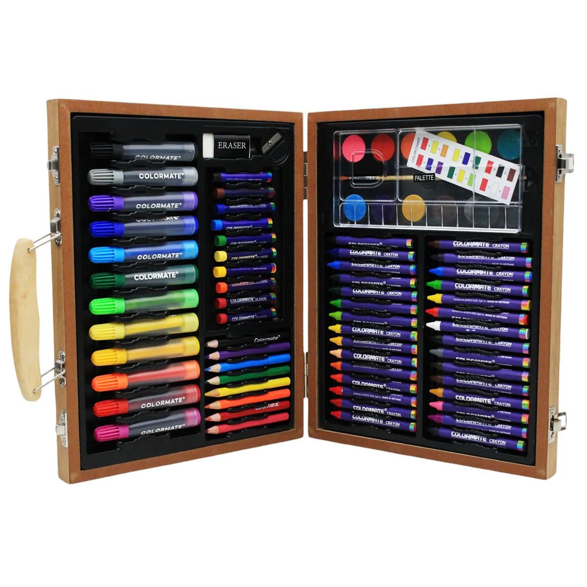 Bộ Màu Vẽ Hộp Gỗ - Colormate - Nhà Sách CPSchool