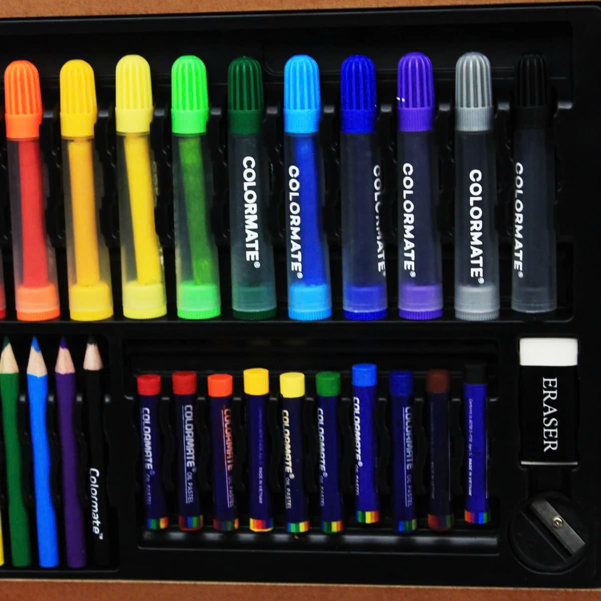 Bộ Màu Vẽ Hộp Gỗ - Colormate - Nhà Sách CPSchool