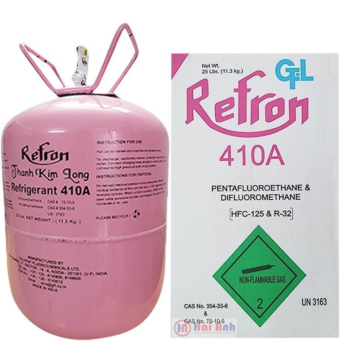 Gas lạnh Refron R410A ( Ấn Độ) 11,3kg – vindila