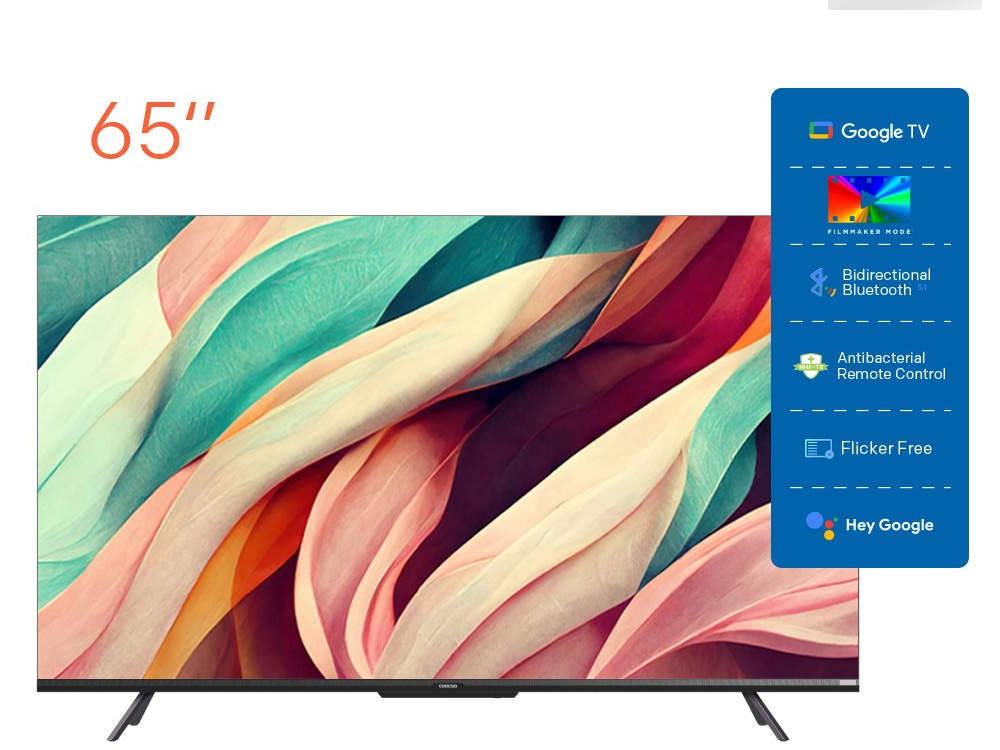 Google Tivi Coocaa 65Y72 4K 65 inch