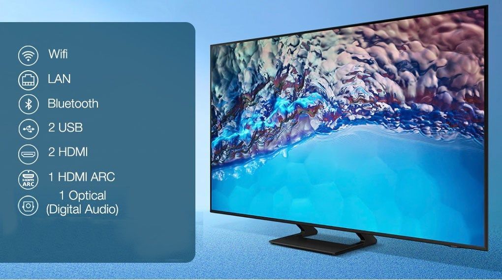 Smart Tivi Samsung 4K Crystal UHD 65 inch UA65BU8500