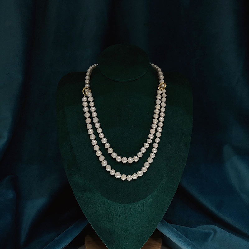 Vòng Cổ Ngọc Trai Khoá Đeo 5 Kiểu Biến Hoá MADAME HIEN PEARLS